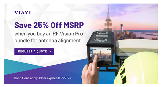RF Vision Pro Bundle Special for Antenna Alignment - Inside Towers